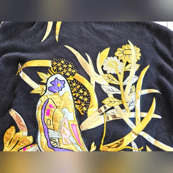 Bonnie Boerer | Sweaters | Vintage Rare 987 Couture Bonnie Boerer Huge ...